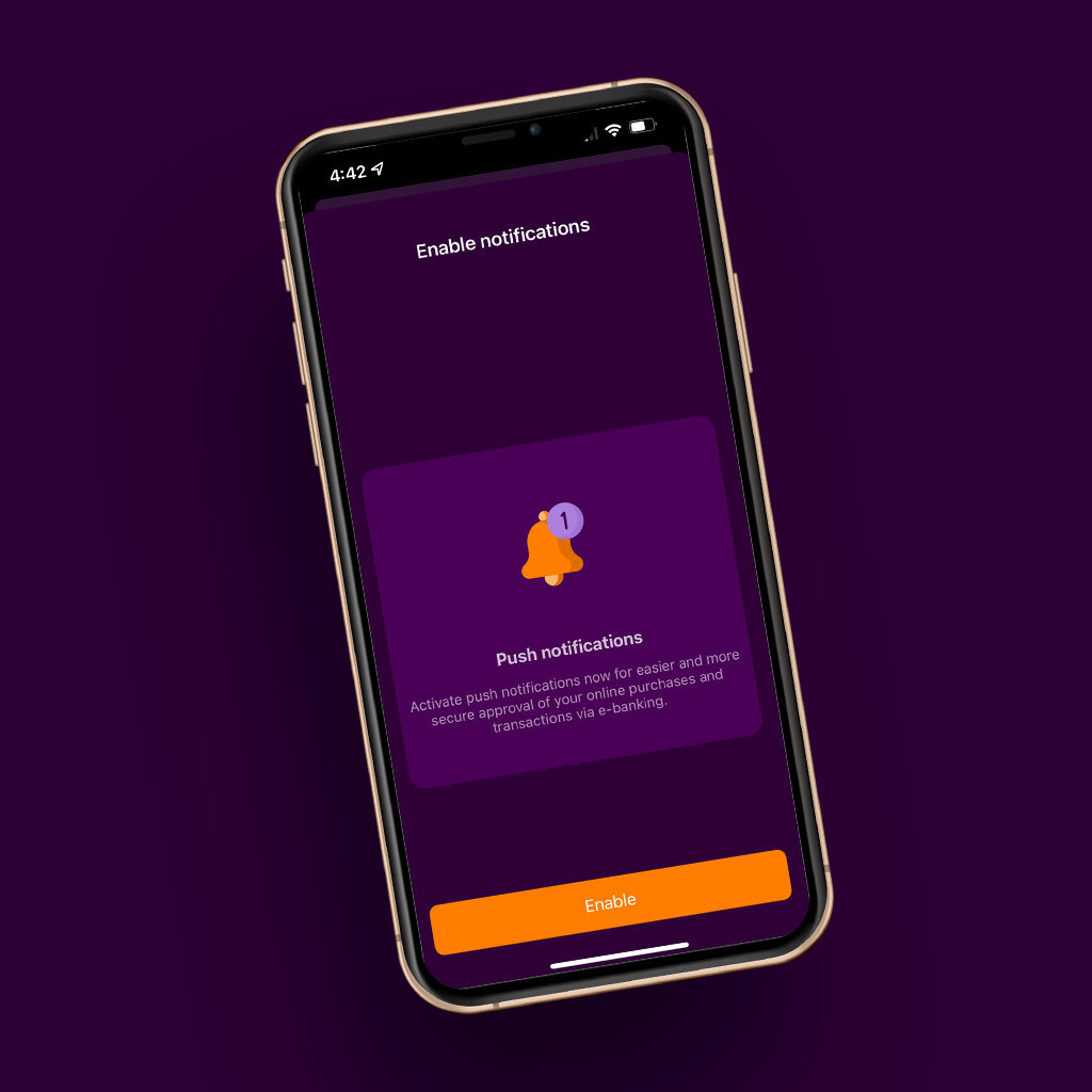 Push notifications | Optima bank